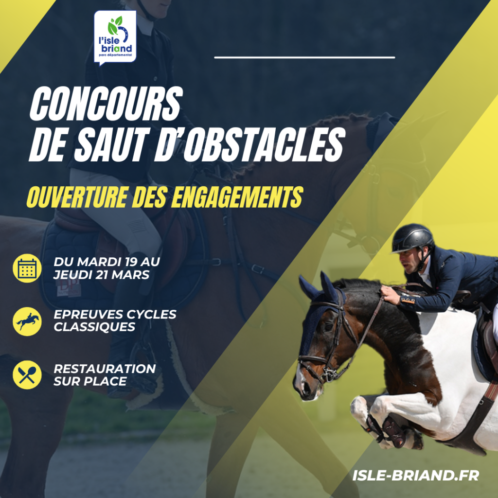 CSO SHF Video - Parc départemental de l'Isle Briand